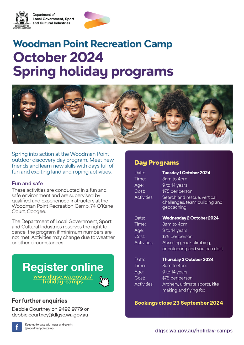 Woodman Point Spring Holiday Day Program