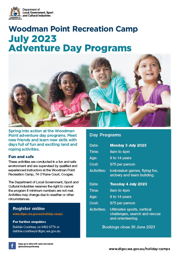 Woodman Point Adventure Day Programs
